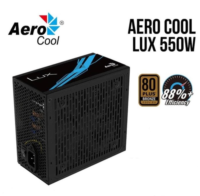 AEROCOOL LUX 550W 80+ BRONZE | Quadra Computer