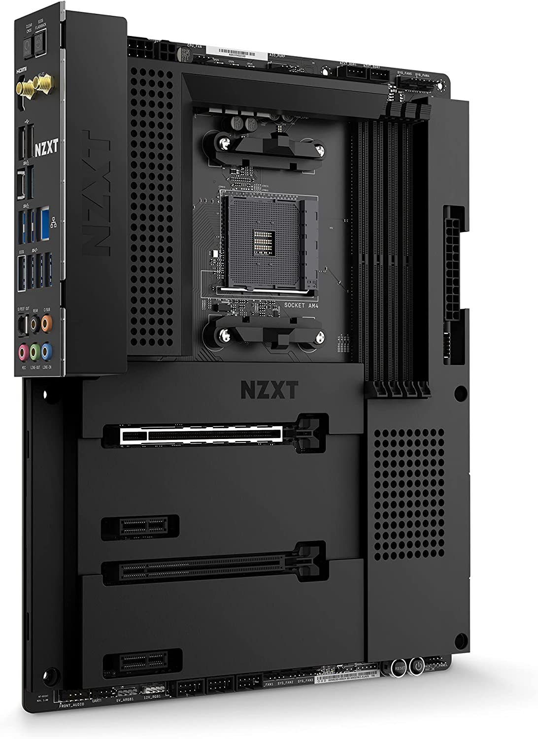 NZXT N7 B550 Matte Black AMD Chipset | Quadra Computer