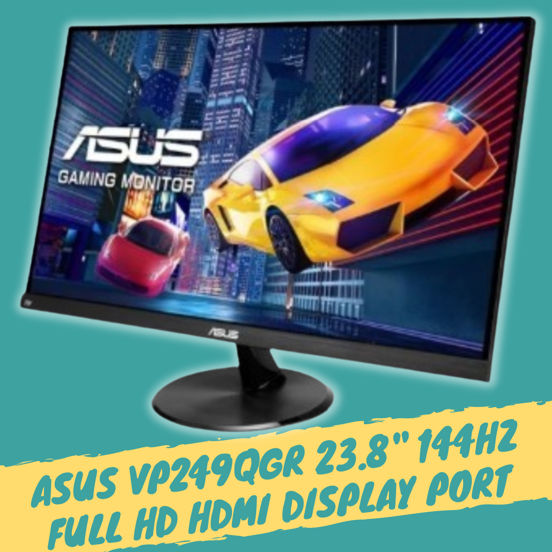 ASUS VP249QGR 23.8″ 144Hz FHD HDMI Display Port Gaming Monitor | Quadra ...