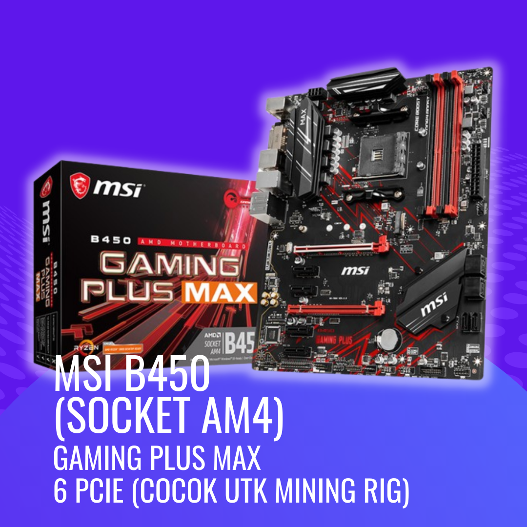 MSI B450 GAMING PLUS MAX (Socket AM4) | Quadra Computer