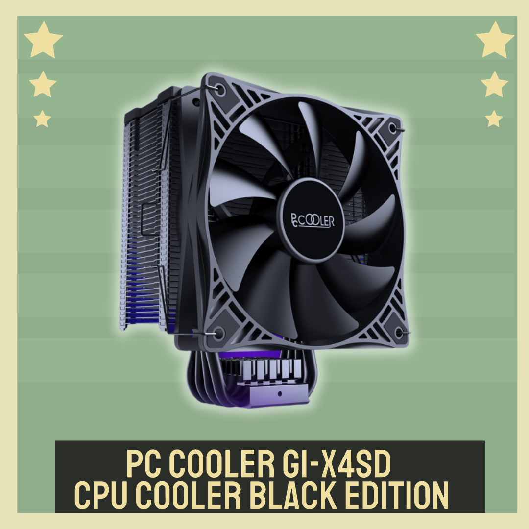 PCCOOLER GI-X4SD CPU COOLER BLACK EDITION | Quadra Computer