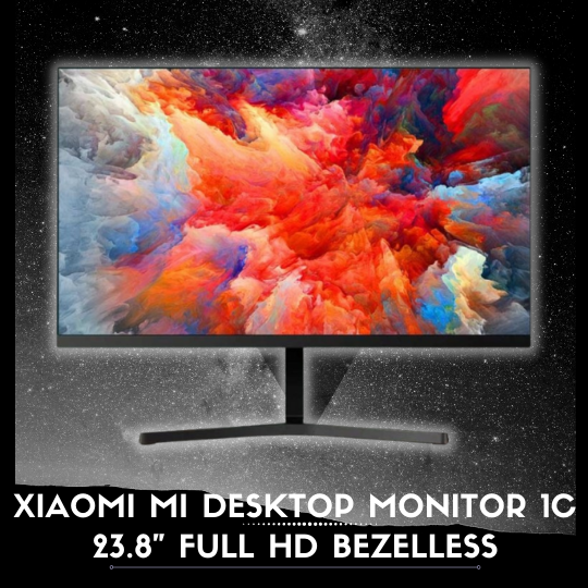 Xiaomi Mi Desktop Monitor 1C 23.8″ Full HD Garansi Resmi | Quadra Computer