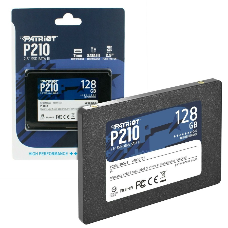SSD PATRIOT P210 128GB – 2.5″ SATA3 | Quadra Computer