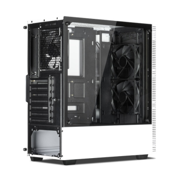 Tecware Nexus C – Mid Tower Gaming Case – White | Quadra Computer