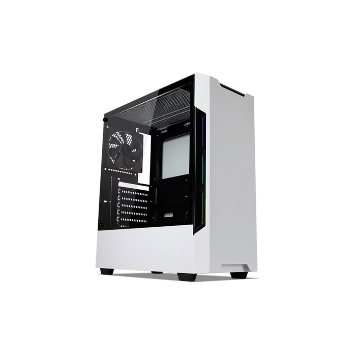 Tecware Nexus EVO Mid Tower ATX Case -White + 3Fan | Quadra Computer