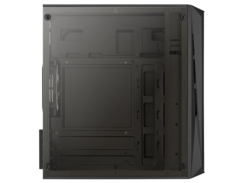AEROCOOL CS107 3FAN FRGB MATX ACRYLIC SIDE PANEL | Quadra Computer