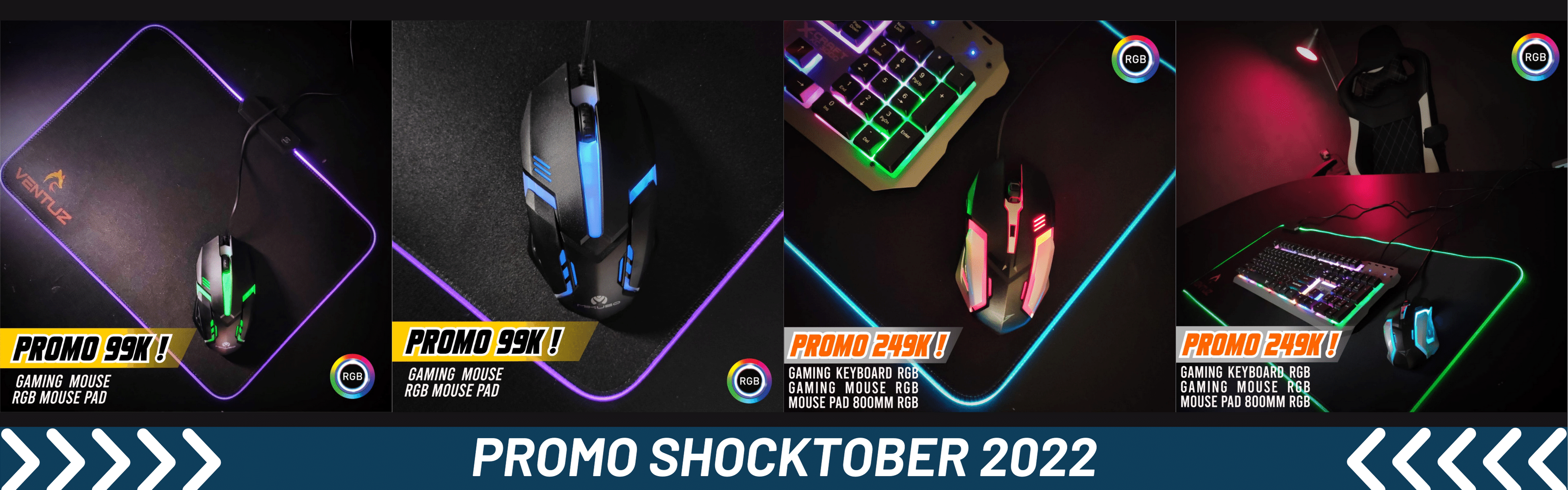 PROMO SHOCKTOBER 2022 MOUSE PAD | Quadra Computer