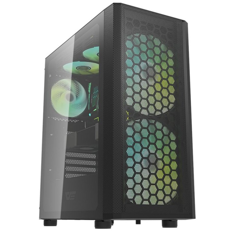 DARKFLASH DK360 | ATX MESH GAMING CASE W/O FAN | Quadra Computer