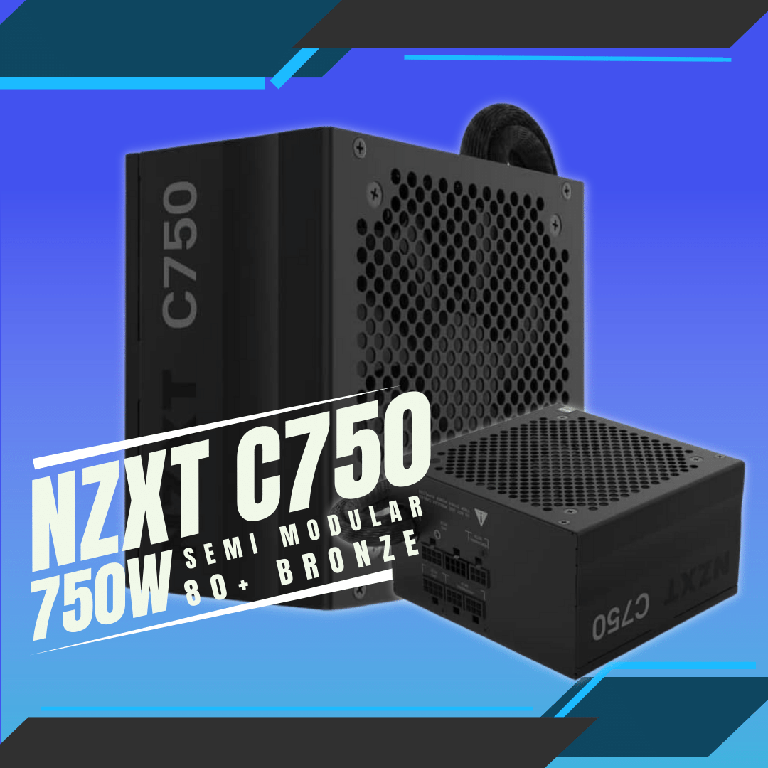 NZXT C750 Bronze | PSU 750W 80+ Bronze Semi Modular | Quadra Computer