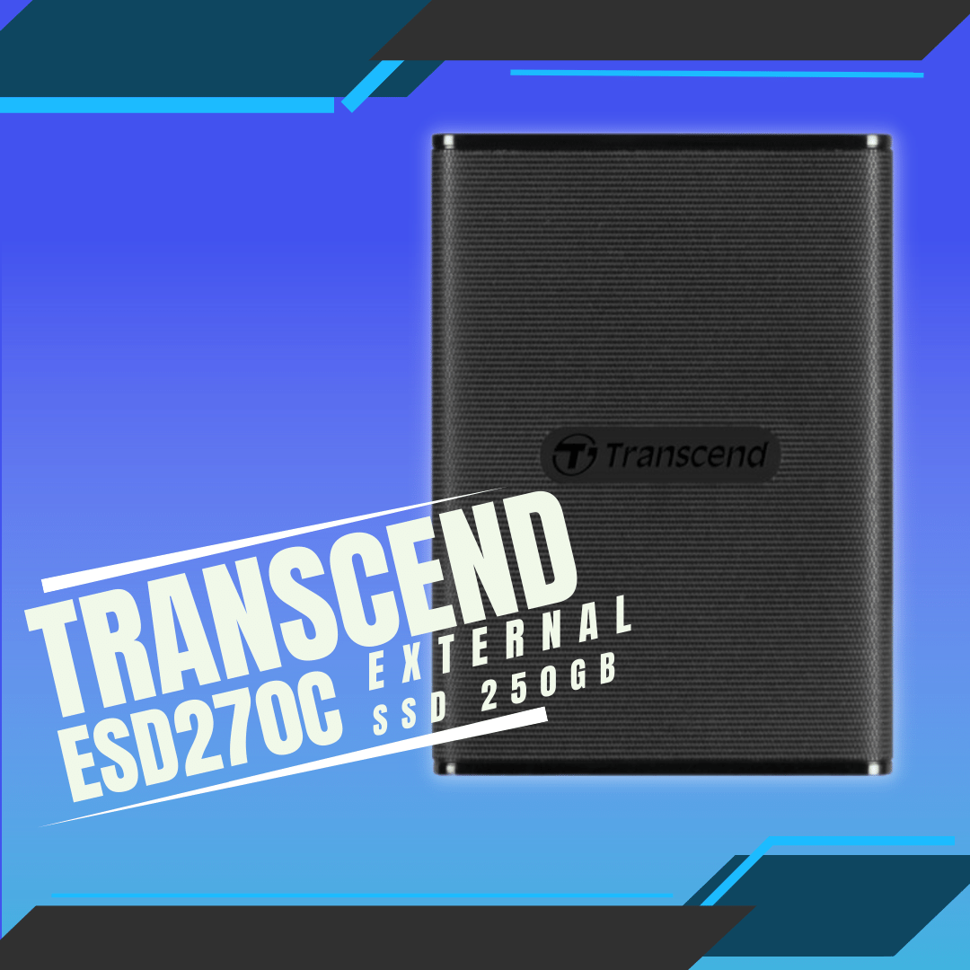 Transcend External SSD ESD270C – 250GB | Quadra Computer