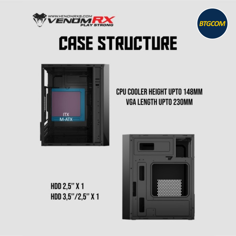 VenomRX Kingpin PSU 300Watt | Quadra Computer