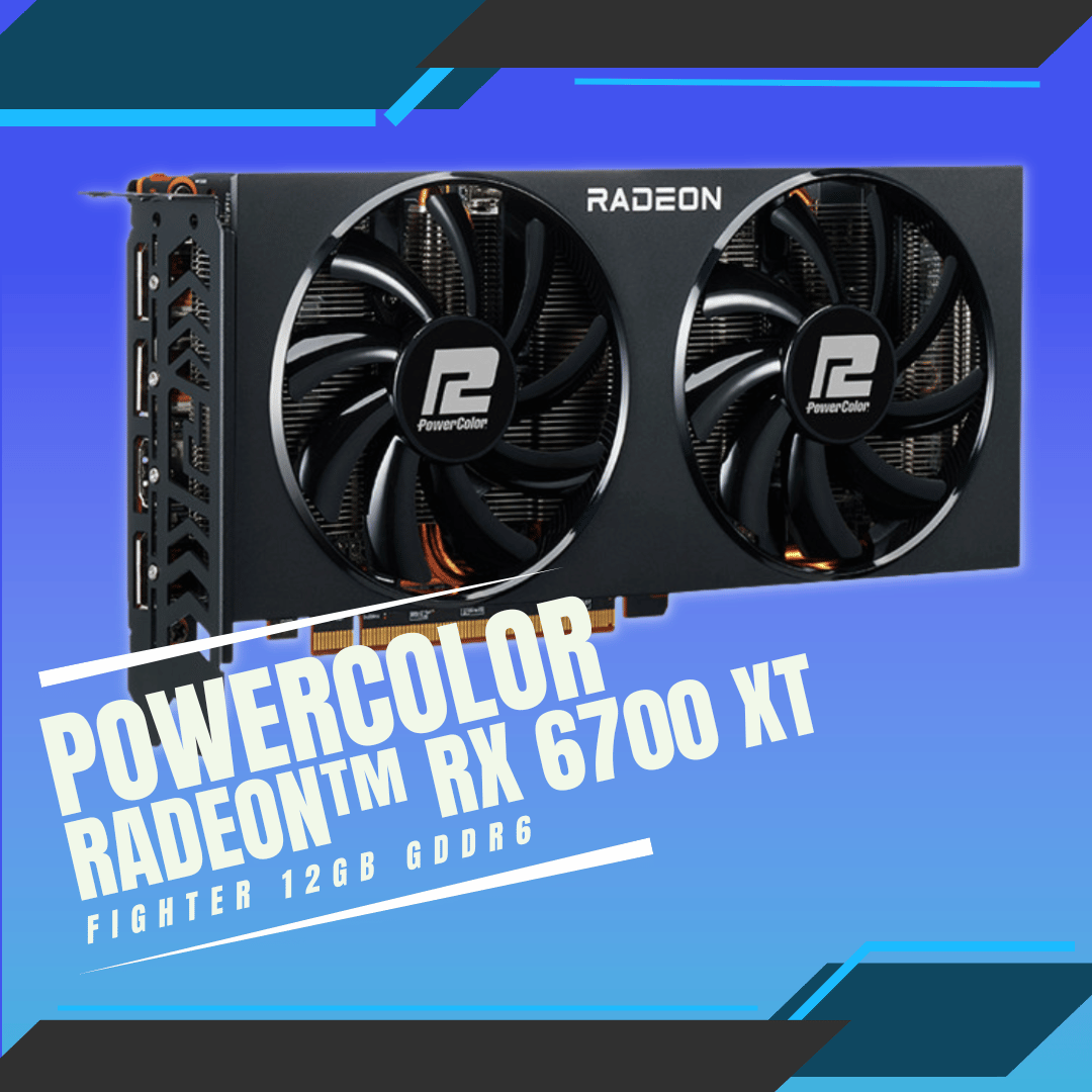 Fighter AMD Radeon™ RX 6700 XT 12GB GDDR6 | Quadra Computer