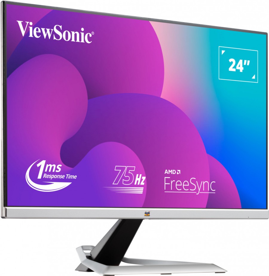 ViewSonic VX2481-MH Monitor 24″ 75Hz IPS 1ms HDMI x2 Speaker | Quadra ...