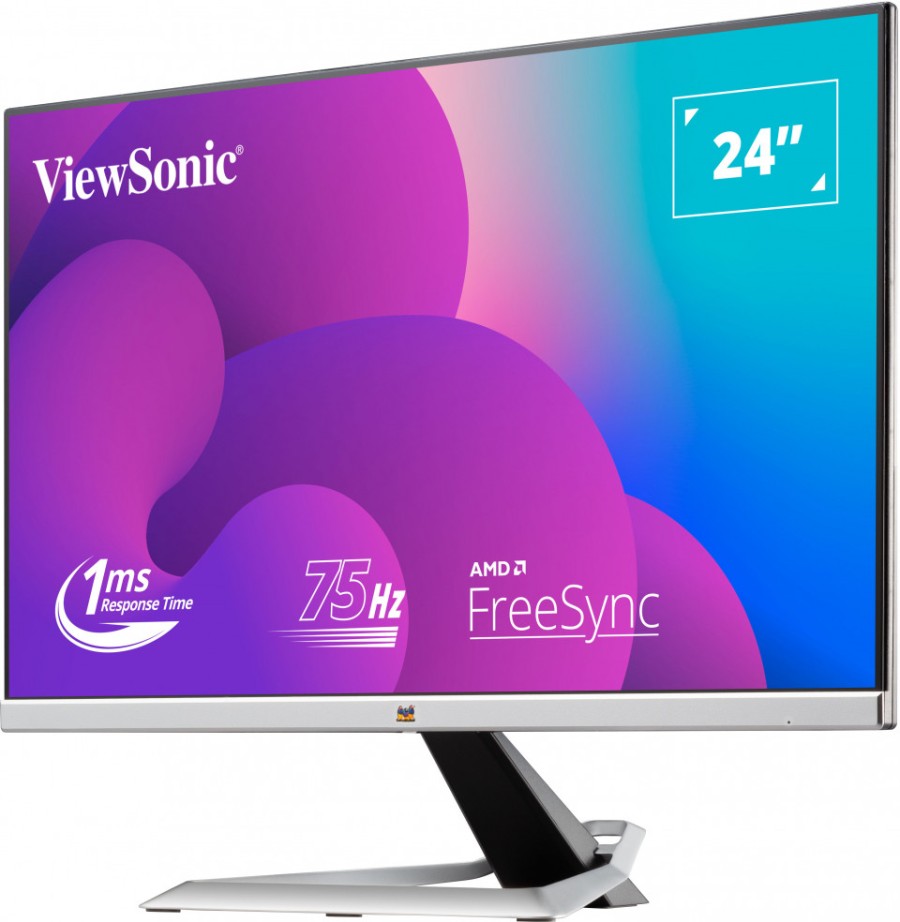ViewSonic VX2481-MH Monitor 24″ 75Hz IPS 1ms HDMI x2 Speaker | Quadra ...