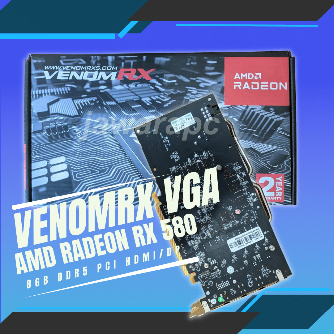 VenomRX AMD Radeon RX 580 8GB GDDR5 256Bit RX580 New | Quadra Computer