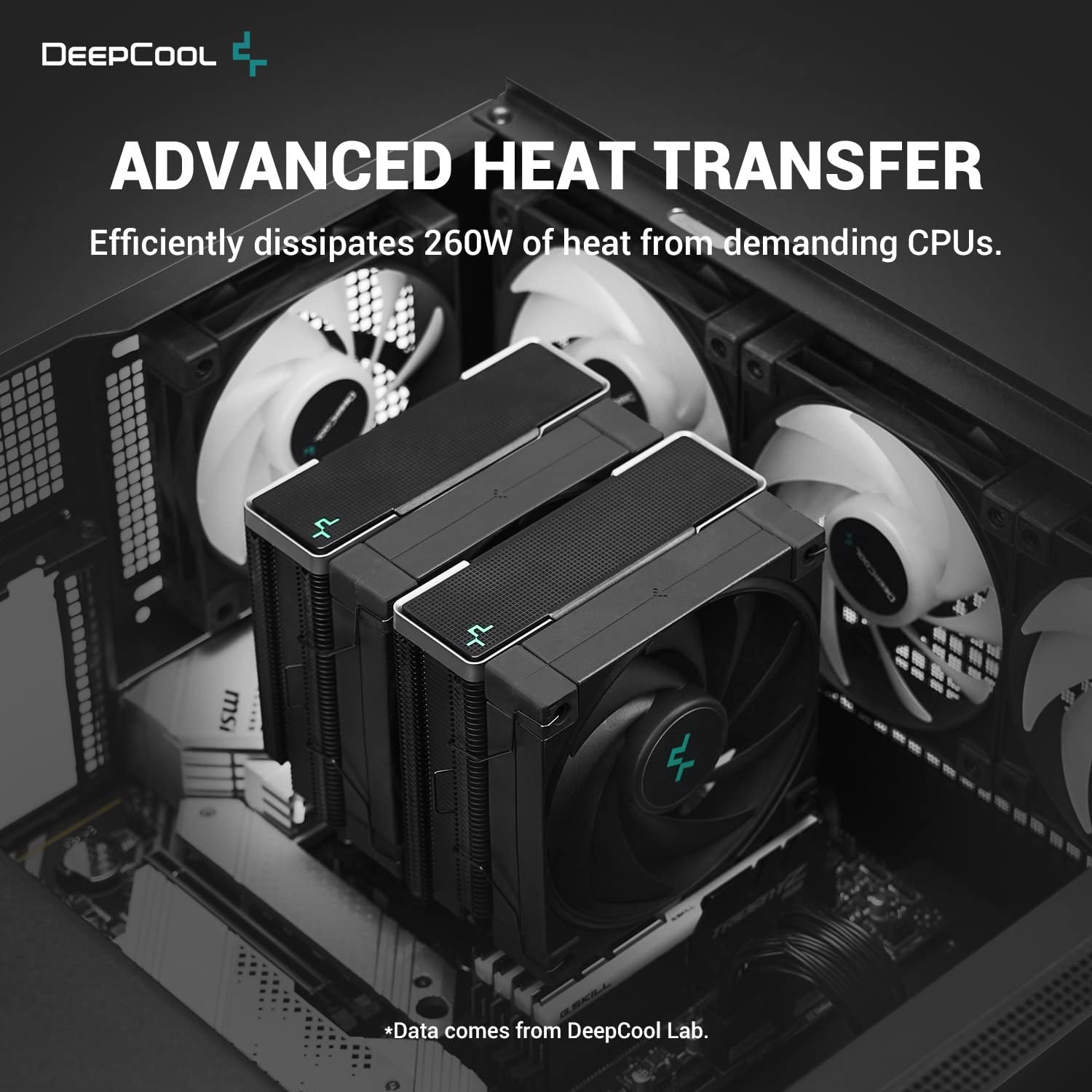 DEEPCOOL AK620 ZERO DARK | Quadra Computer