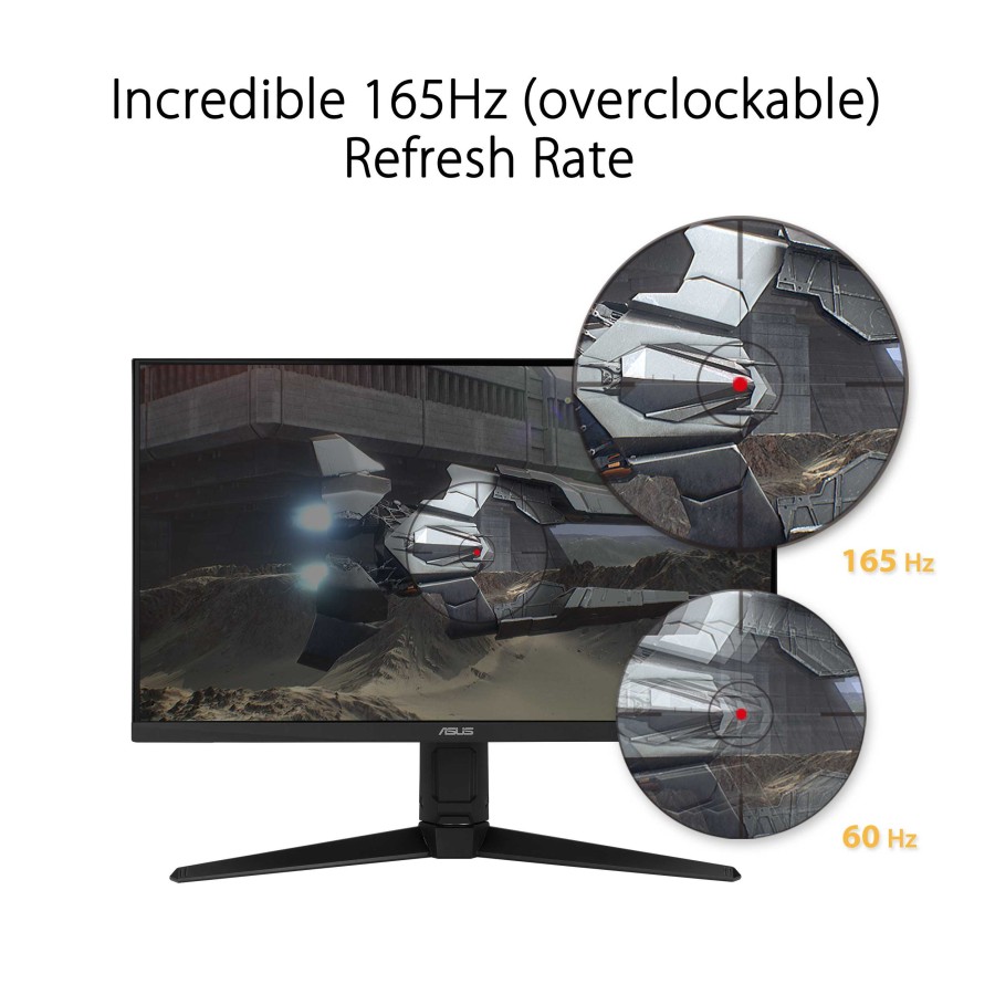 ASUS TUF Gaming VG249Q1A Gaming Monitor 23.8″ Full HD, 165Hz, IPS, 1ms ...