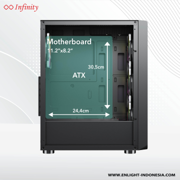 Infinity RANGER V2 M-ATX Gaming Case | Quadra Computer