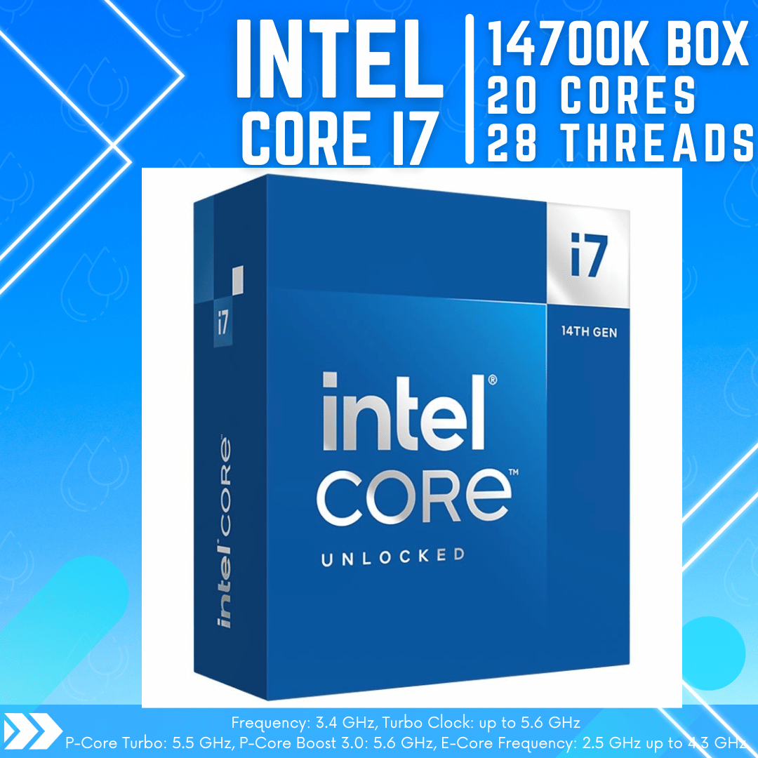 Processor Intel Core i7-14700K CPU Raptor Lake-R LGA1700 up to 5.6 GHz ...