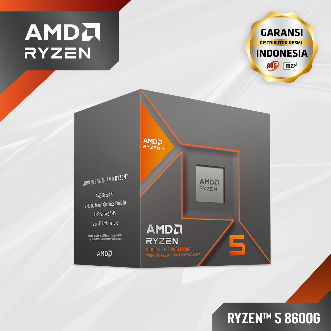 AMD RYZEN 5 8600G AM5 6 CORES 12 THREADS | Quadra Computer